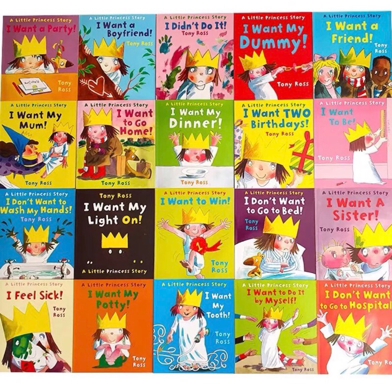 พร้อมส่ง A Little Princess Story 20 books set,By Tony Ross หนังสือภาษา ...