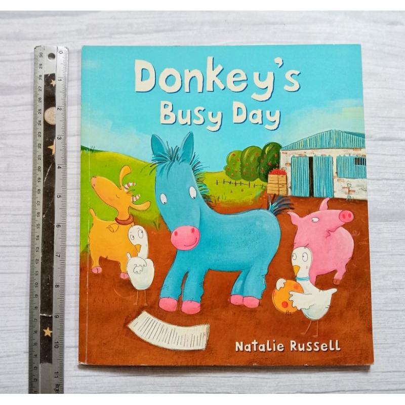 นิทานภาษาอังกฤษ Donkey s Busy Dayนิทานเด็กเล็ก bedtime picture ...