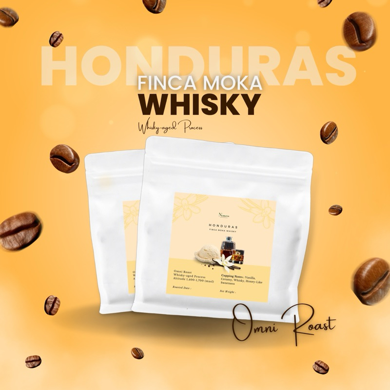 เมล็ดกาแฟ Honduras Finca Moka Whisky - Omni Roast (Medium to Light ...