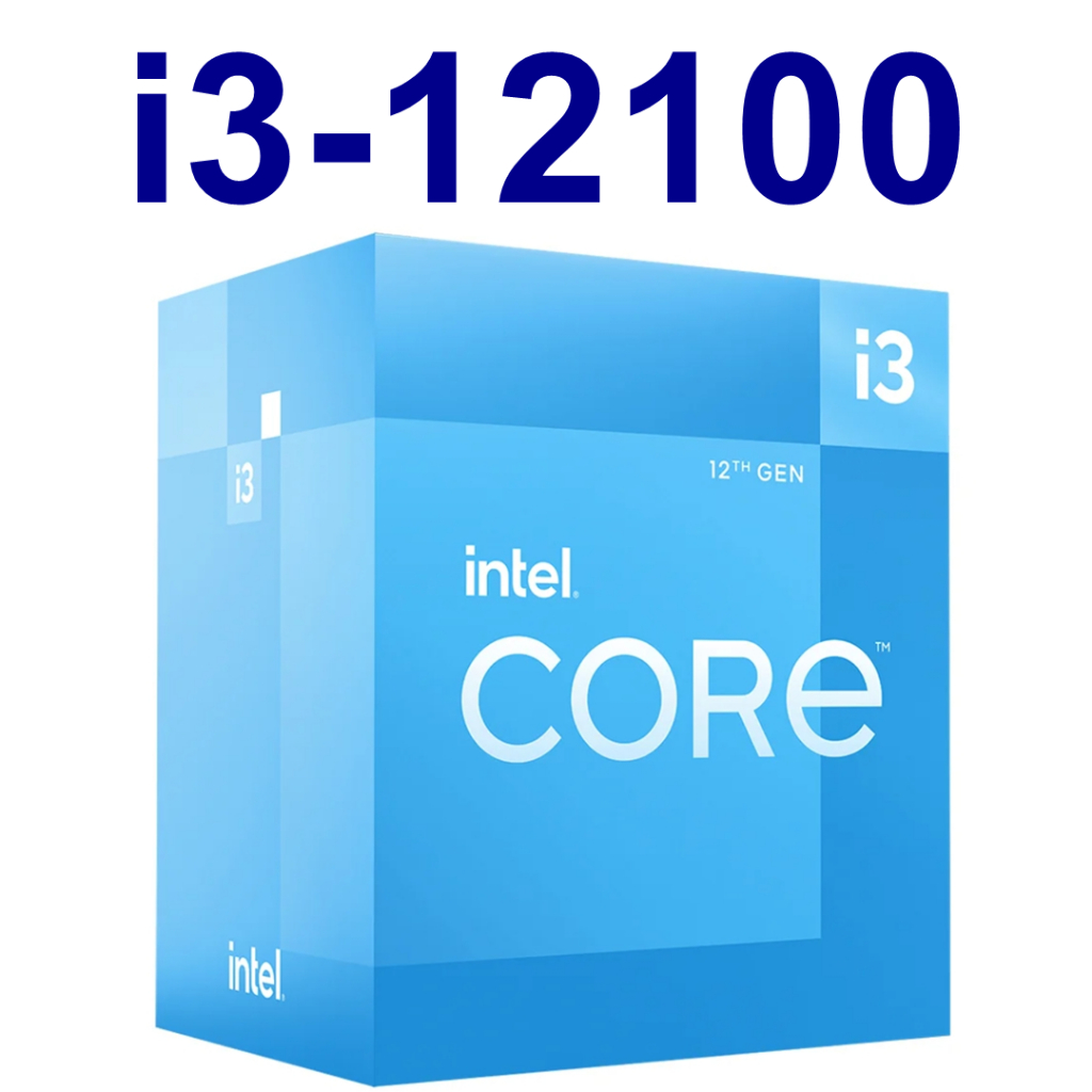 CPU (ซีพียู) INTEL CORE I3-12100 3.3 GHz (SOCKET LGA 1700) สินค้ามือ 1 ...