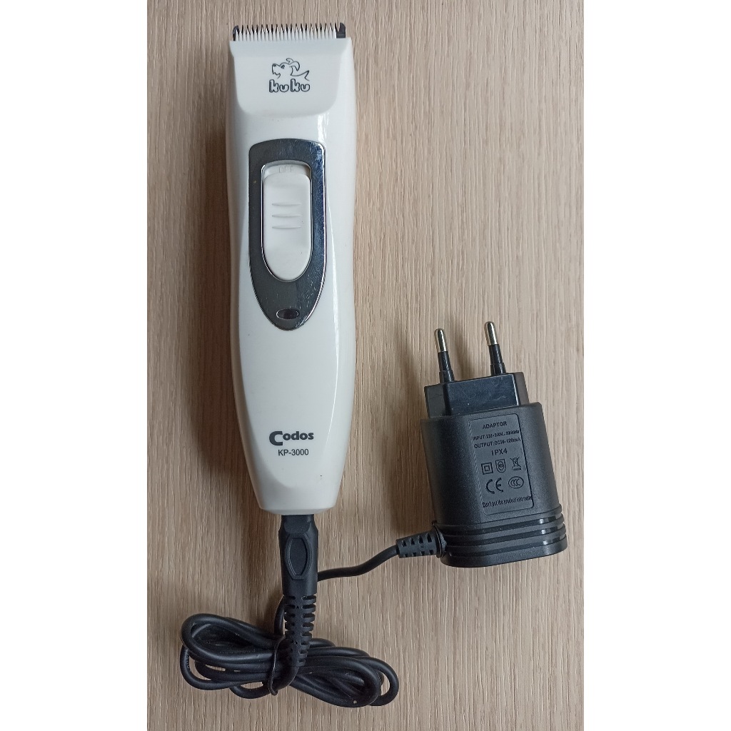 Hair Clipper KUKU Codos KP-3000 ปัตเลียนตัดขนสุนัข ไร้สาย ใบมีดแสตนสผสม ...