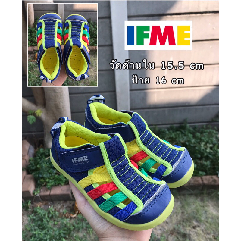 รองเท้าเด็กญี่ปุ่นมือสองสภาพดี IFME 15.5 cm | Shopee Thailand