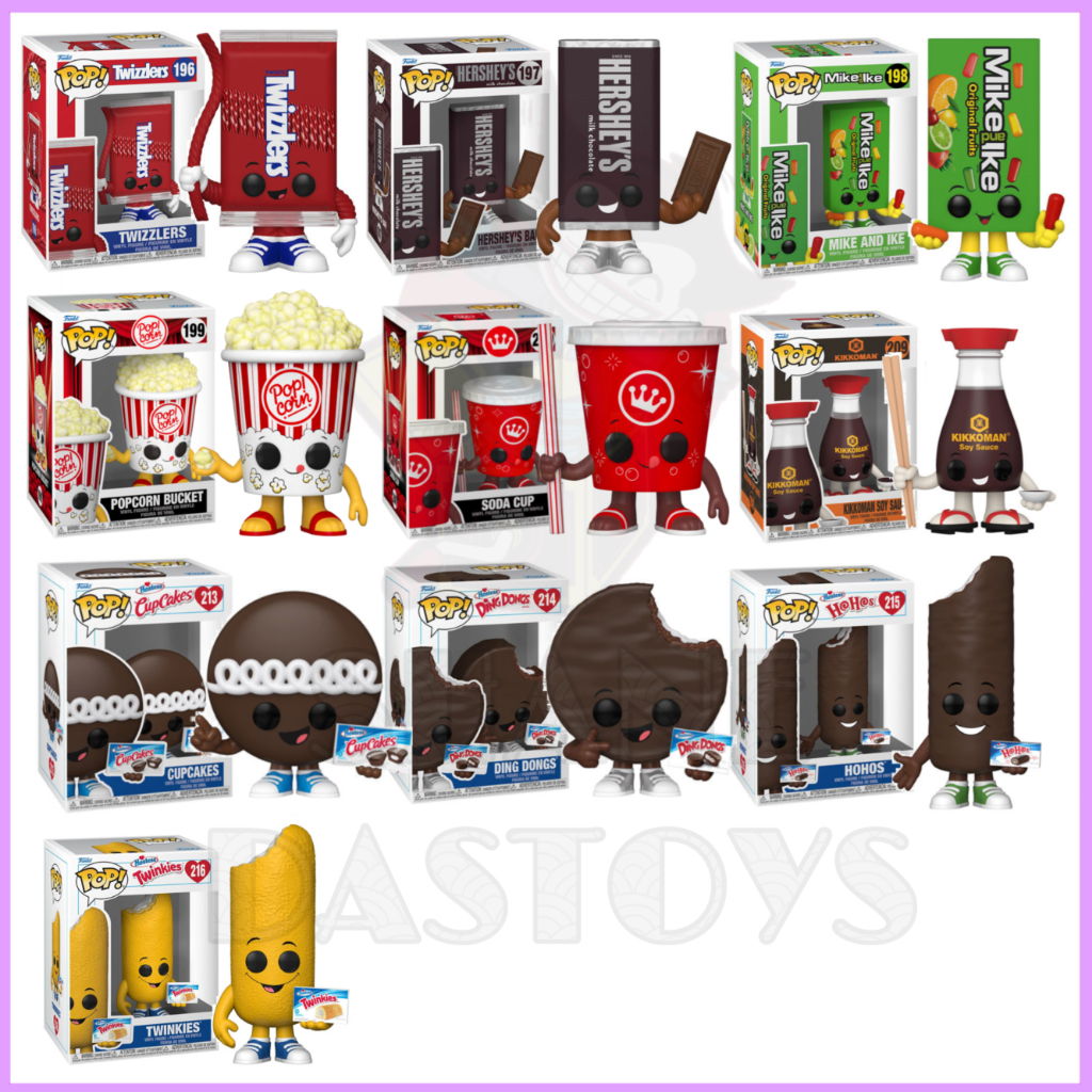 {PRE-ORDER} Funko Pop! FOODIES : Hershey's, Popcorn, Soda Can, Cupcake ...