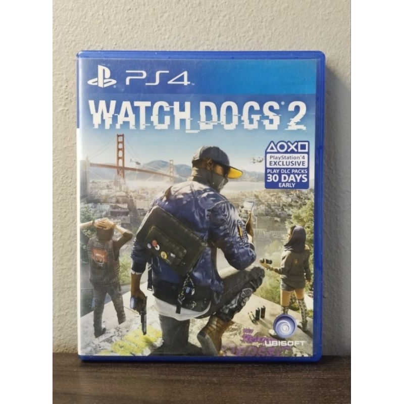 [พร้อมส่ง] PS4 game watch dogs 1-2 (มือ2) โซน3 สภาพดีใช้งานได้ปกติ แผ่น ...