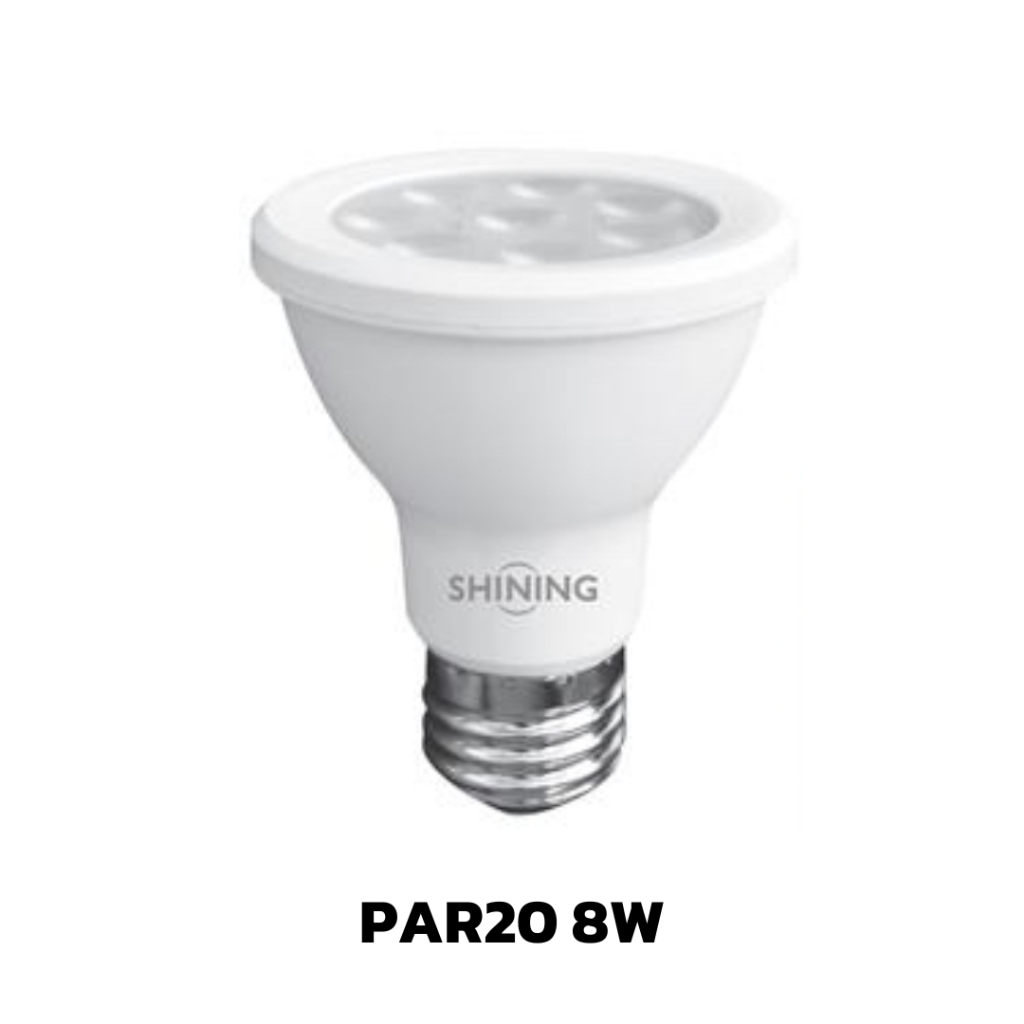 หลอดไฟ SHINING LED PAR20 8W / PAR30 12W / PAR38 18W แสงขาว เหลือง ...