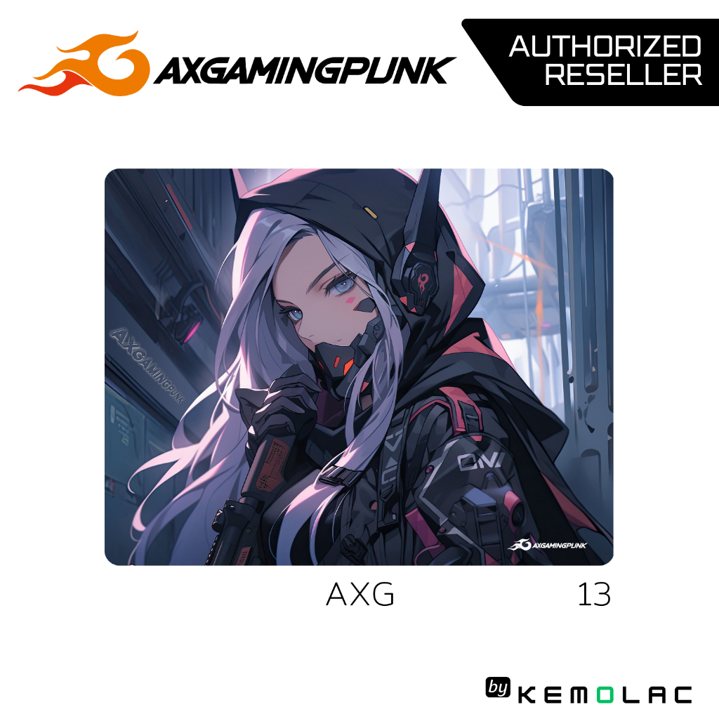 AXgamingPUNK แผ่นรองเมาส์เกมมิ่ง Uncoated เปลี่ยนสินค้าหากสภาพไม่ ...