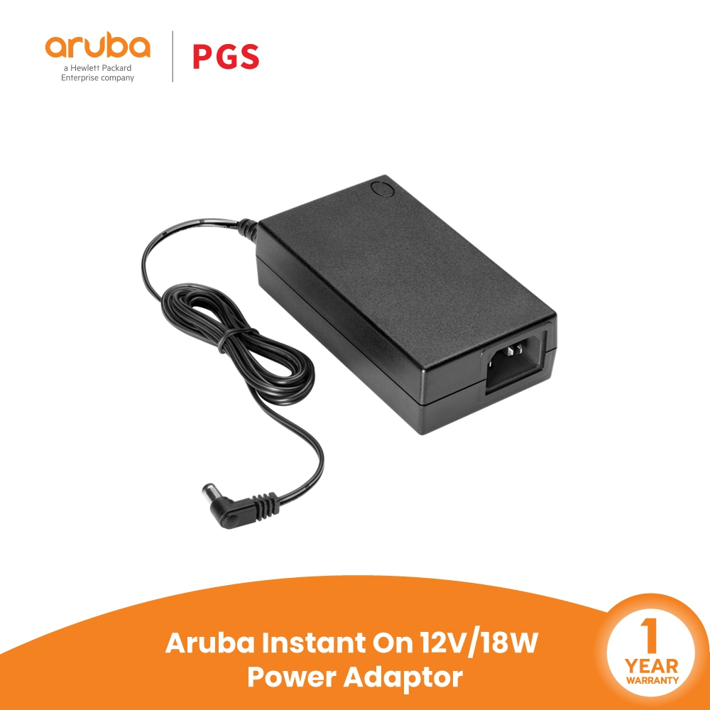 Aruba Instant On 12V/18W Power Adaptor RW อะแดปเตอร์สำหรับรุ่น AP11 ...
