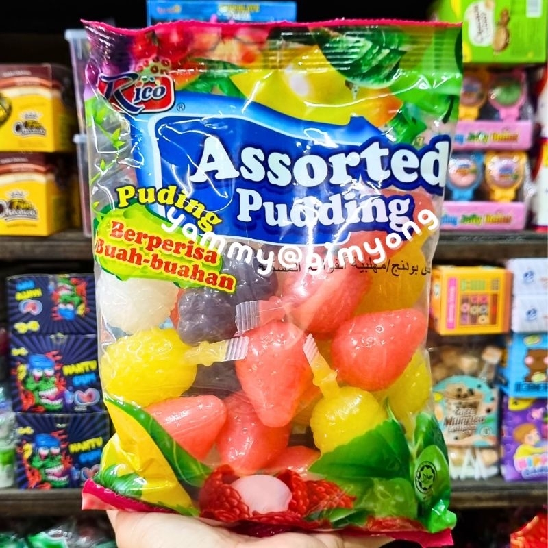 Pudding Cup Assorted Fruits Flavor พุดดิ้ง รส ผลไม้รวม ปีโป้ | Shopee Thailand