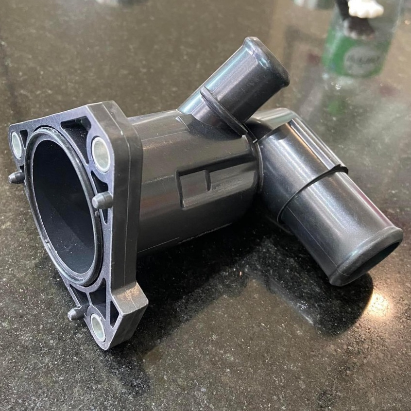 คอห่านล่าง พร้อมวาล์วน้ำ TOYOTA VIOS, YARIS ปี 2014-2019 รหัส 16031 ...
