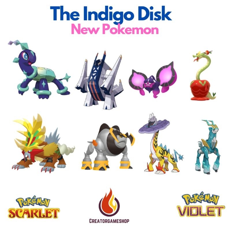 Terapagos Pokemon Scarlet and Violet The Indigo Disk New Pokemon ...