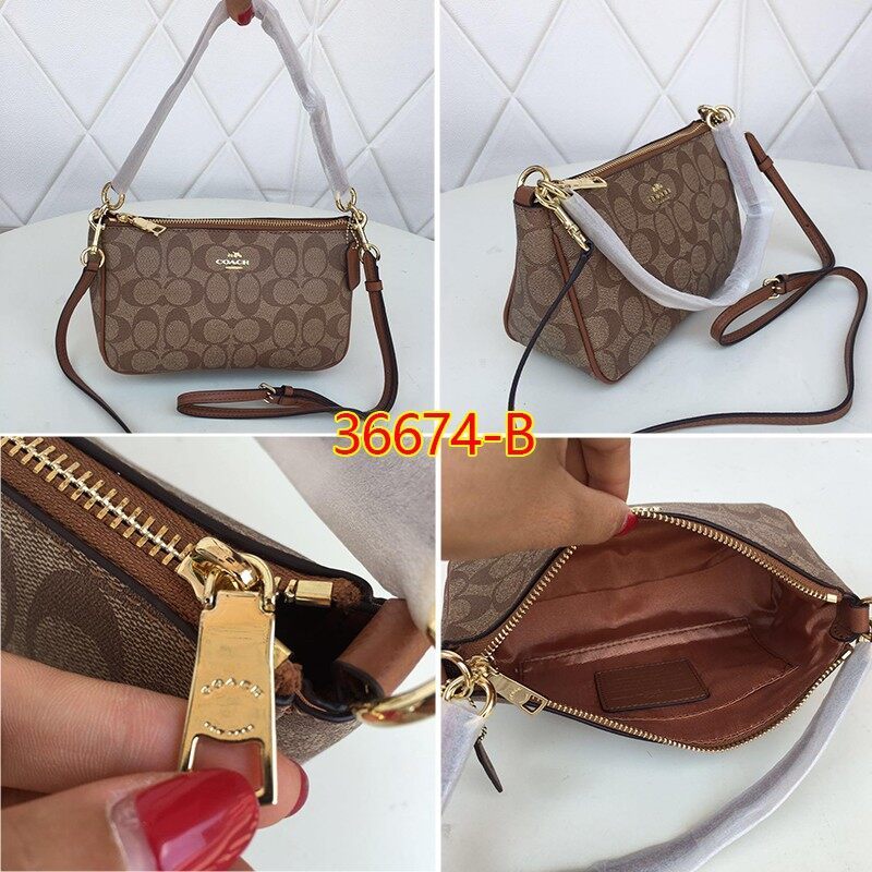 พร้อมส่ง🔥 กระเป๋า coach แท้ กระเป๋าสะพายผู้หญิง F36674 | Shopee Thailand