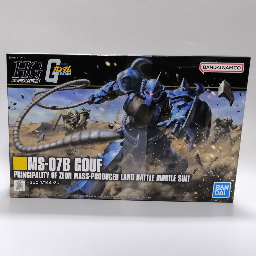 **ของแท้ พร้อมส่ง** HGUC 1/144 MS-07B GOUF | Shopee Thailand