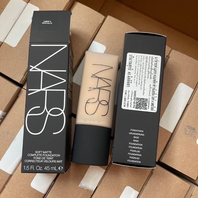Nars Soft Matte Complete Foundation 45 ml. สี Light 4 Deauville | Shopee Thailand