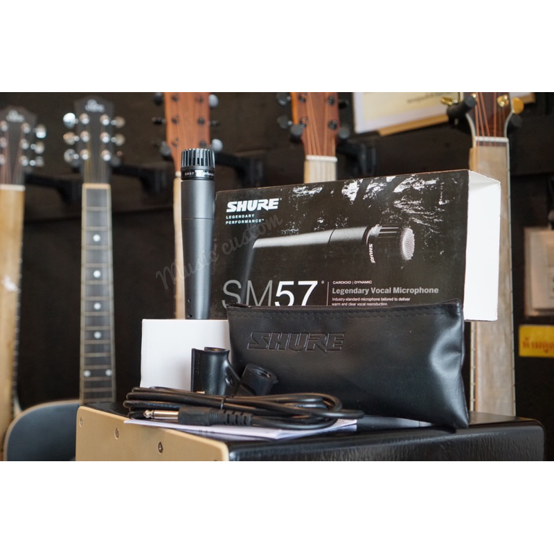 Shure SM57 - ไมโครโฟนเครื่องดนตรีแบบไดนามิก (SM-57 / SM57) | Shopee ...