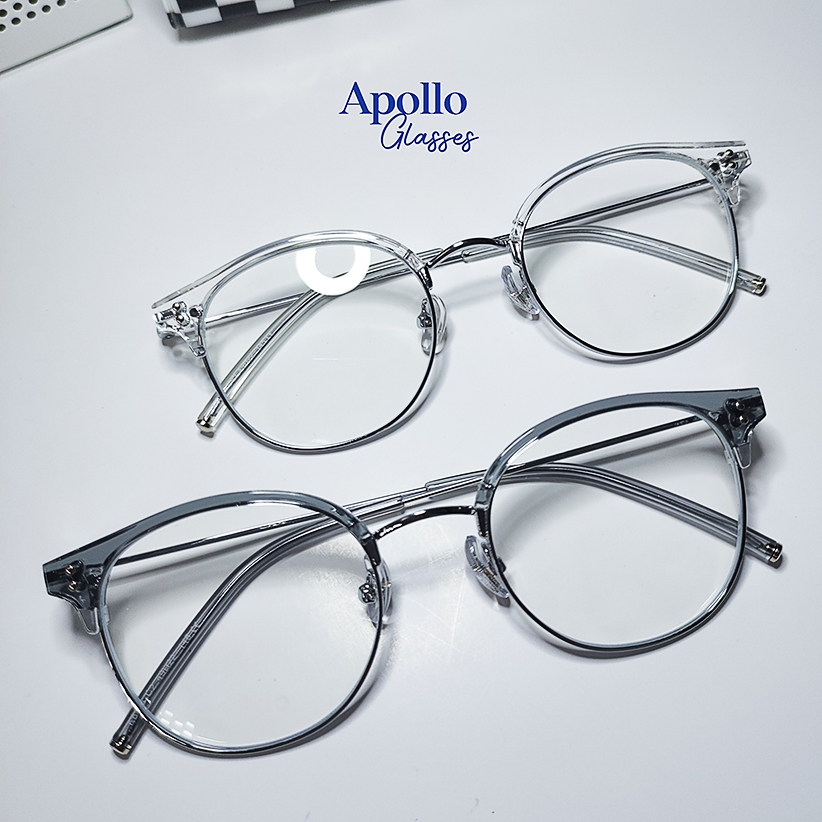 AP015 - แว่นกรองแสง แว่นบลูบล็อค BlueBlock กรองแสงสีฟ้า เลนส์ใสไม่ติด ...