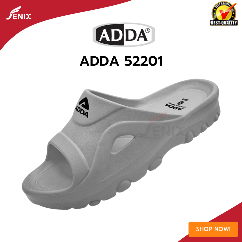 รองเท้าแตะแบบสวม ADDA รุ่น 52201-M1 ของแท้ ส่งไว มีขนาดสำหรับเด็กและ ...