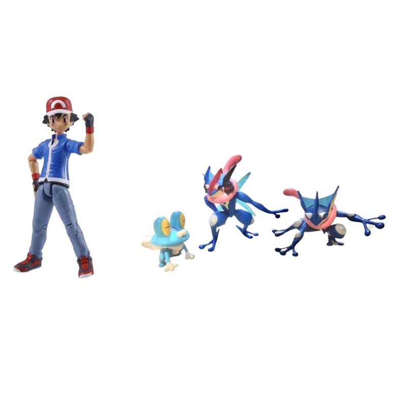 Pokemon Monster Satoshi Ash's Greninja Frogadier Froakie Collection ...