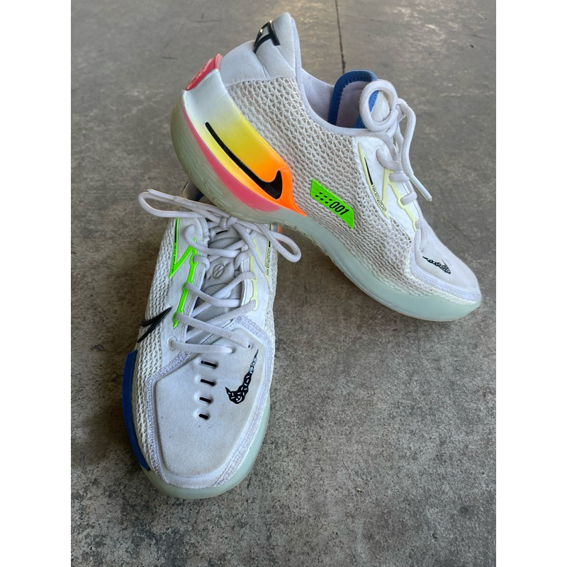 (Size 9US) การันตีแท้ 100% รองเท้าบาสมือสอง Nike Air Zoom GT Cut 'Ghost ...