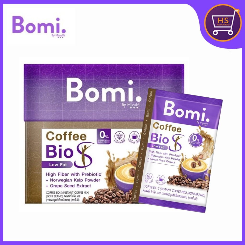 Bomi Coffee Bio S Instant Coffee Mix โบมิ คอฟฟี่ ไบโอ เอส กาแฟปรุง ...