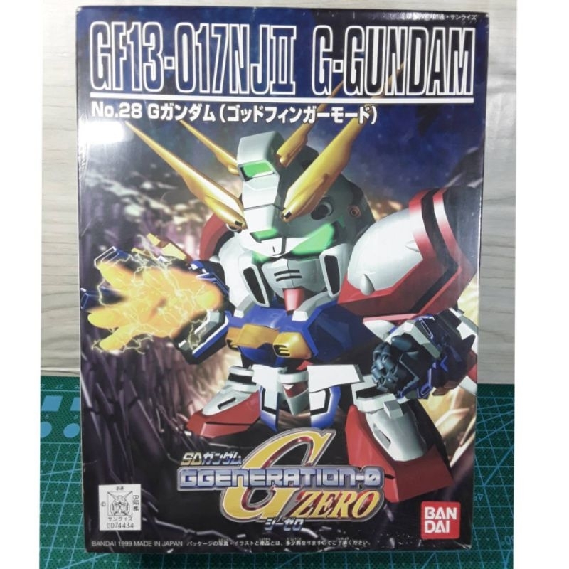 SD G Zero GF13-017NJ ll G-Gundam (No.28) ลิขสิทธิ์แท้ Bandai สินค้าเป็น ...