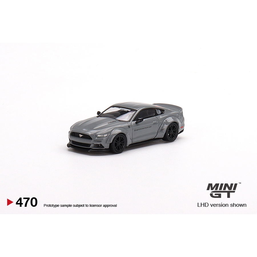 Ford Mustang GT LB-Works Grey RHD 1/64 (MINI GT) | Shopee Thailand