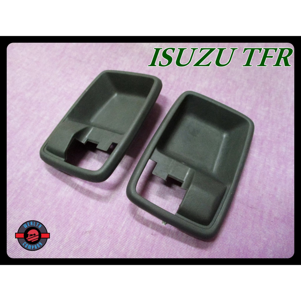 #เบ้ารองมือเปิดในประตู สีดำ ข้างซ้าย+ข้างขวา (1คู่) For ISUZU TFR ...