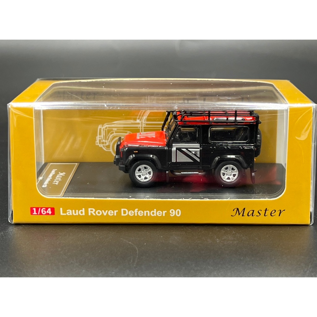 Master 1:64 Land Rover Defender 90 diecast model. advan accessory ...