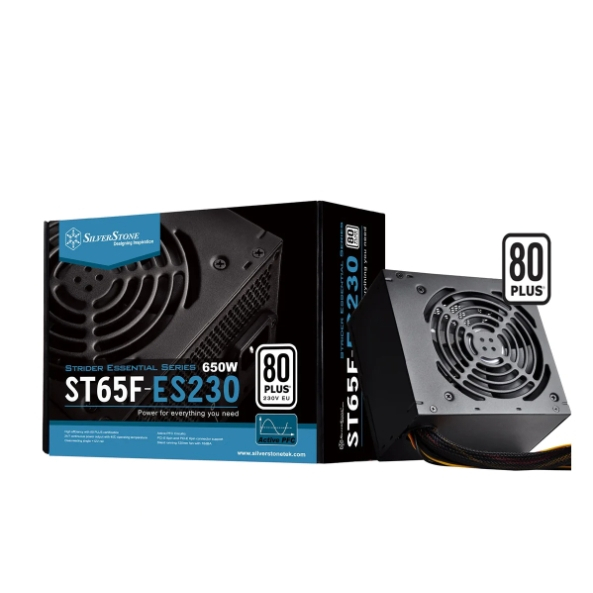 POWER SUPPLY (อุปกรณ์จ่ายไฟ) SILVERSTONE STRIDER ESSENTIAL - 600W 80 ...