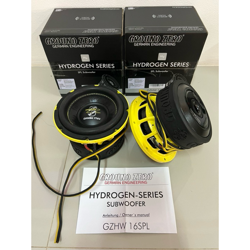 GZHW 16SPL GROUND ZERO 6.5” Subwoofer ค่ายเยอรมัน สินค้าใหม่ | Shopee ...