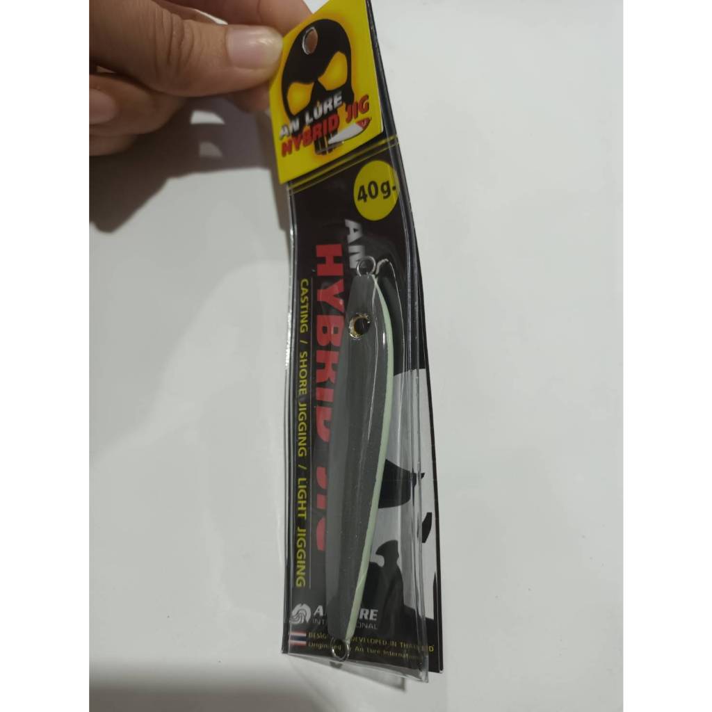 เหยื่อจิ๊ก รุ่น HybridJig (ไฮบริดจิ๊ก) 30G-40G-60G-80G ยี่ห้อ AnLure | Shopee Thailand