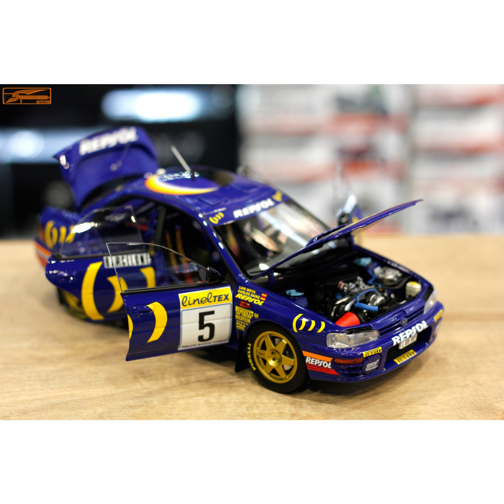 kyosho models 1/18 Subaru Impreza 1995 Monte-Carlo | Shopee Thailand