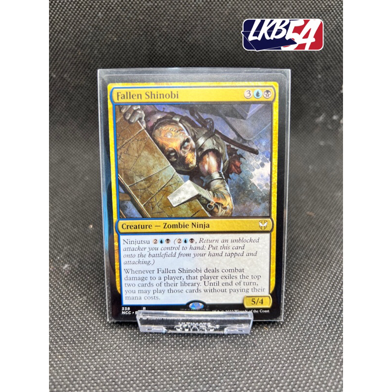 [MTG] Fallen Shinobi [NCC][CREATURE][RARE][NORMAL][ENG] (การ์ดเมจิก ...