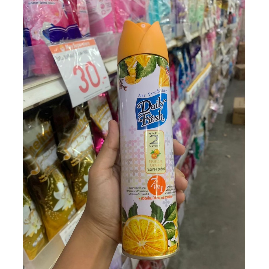 เดลิเฟรช สเปรย์น้ำหอมปรับอากาศ แบลคทูเนเจอร์ 300มล. Daily Fresh Air ...