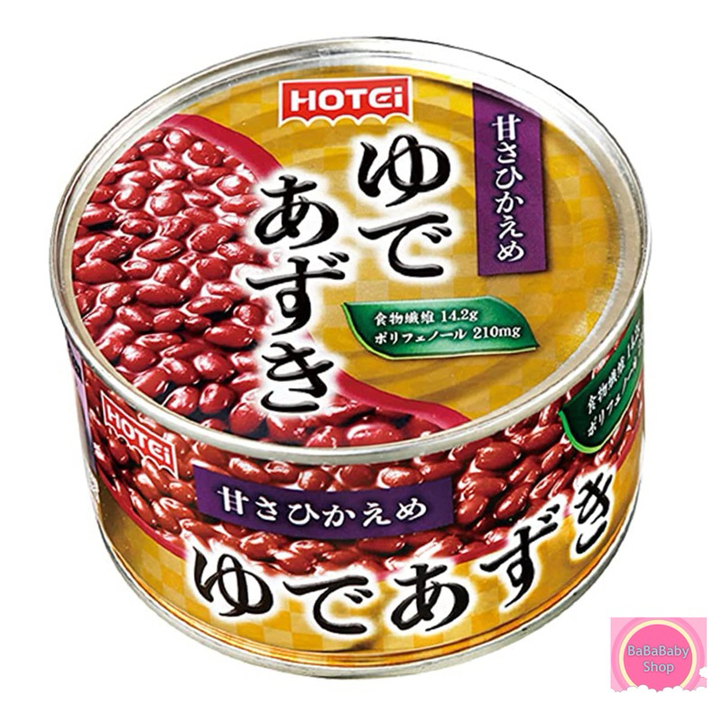 ถั่วอะซูกิ 🌟 Hotei Yude Azuki Red Bean 🌟ถั่วแดงญี่ปุ่น บดหยาบ ในน้ำเชื่อม รสชาติหวานเล็กน้อย ...