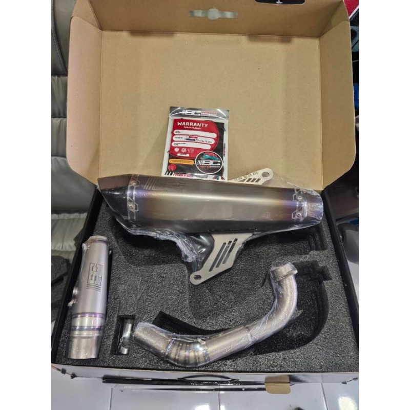 ท่อ SC Moto Full Titanuim Honda Forza350 , ADV350 , XMAX 2017-23 ...