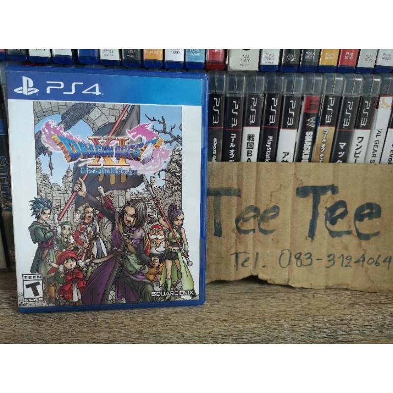 dragon quest xi ps4แผ่น มือสอง แผ่น ภาษาอังกฤษ โซน all | Shopee Thailand