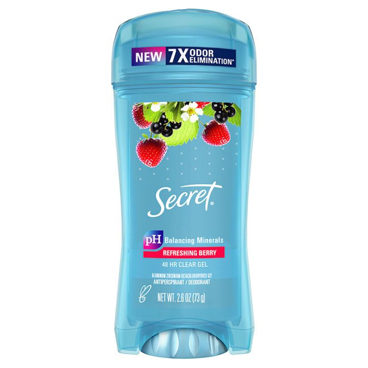Secret Clear Gel/Solid Deodorant . ระงับกลิ่นกาย นำเข้า USA | Shopee ...