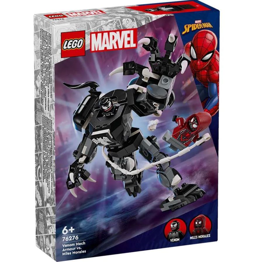LEGO® Spider-Man Venom Mech Armor vs. Miles Morales 76276 | Shopee Thailand