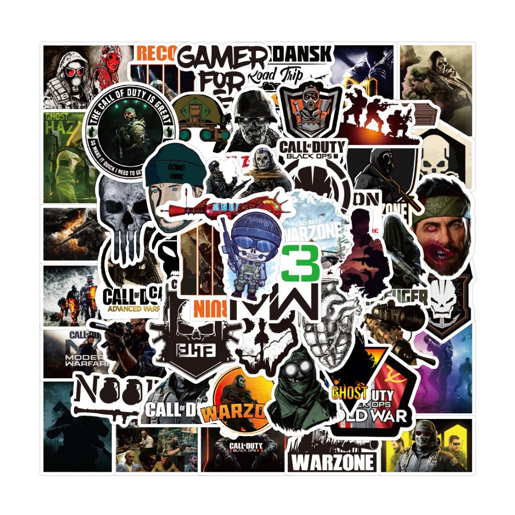 💥พร้อมส่ง💥New call of duty sticker สติกเกอร์ กันน้ำรูปแบบที่แตกต่างกัน ...