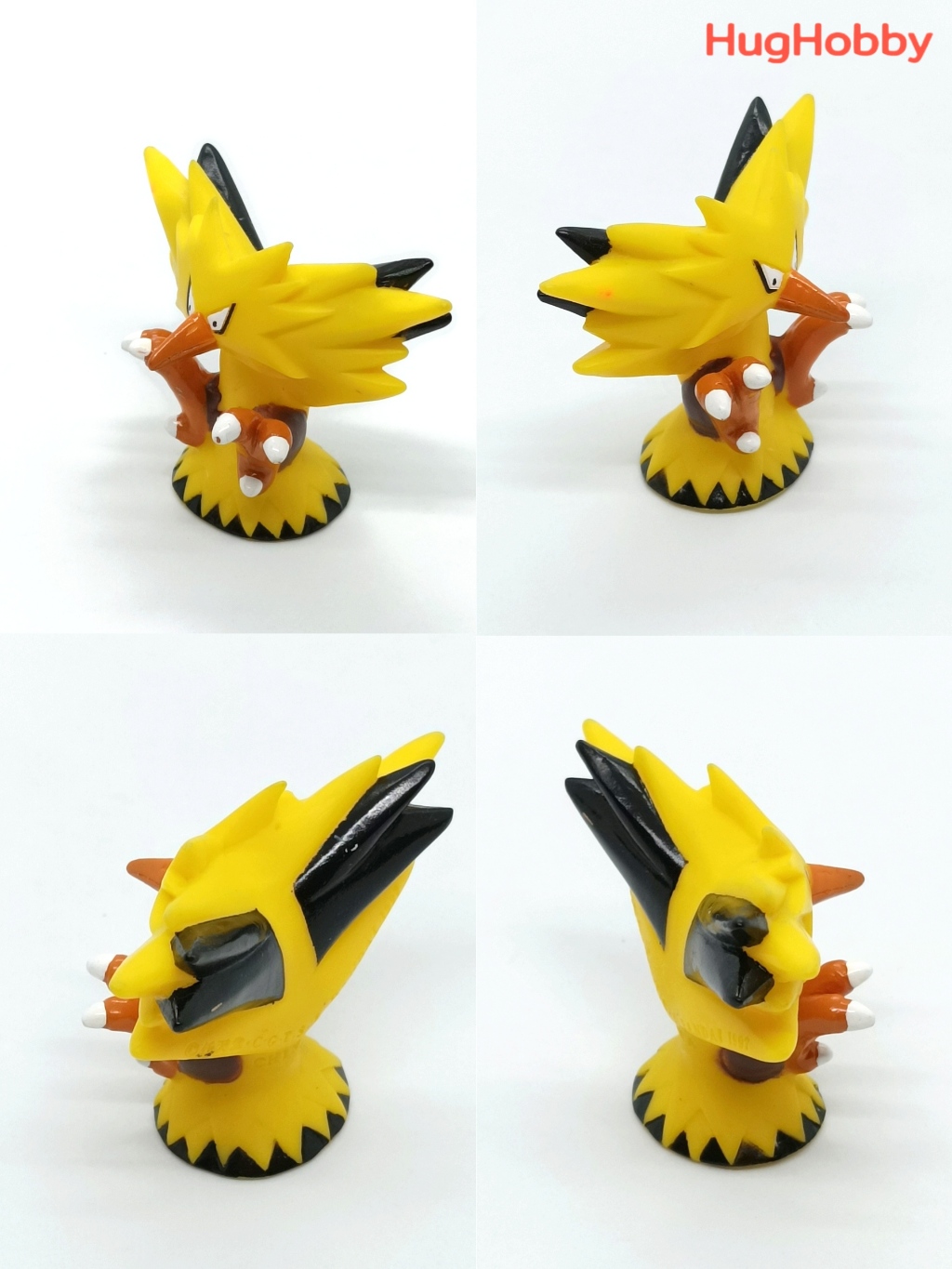 Vintage 1997 Bandai Pokemon Kids 'Zapdos' (Thunder) Soft Vinyl Figure ...