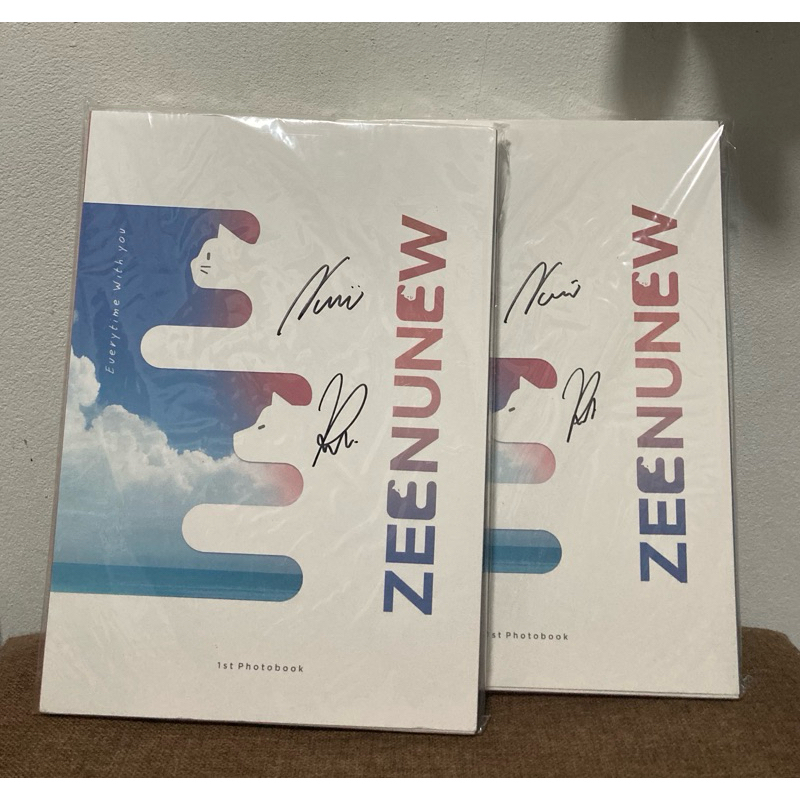 ZeeNuNew 1st Photobook Signed (Full set) | Shopee Thailand