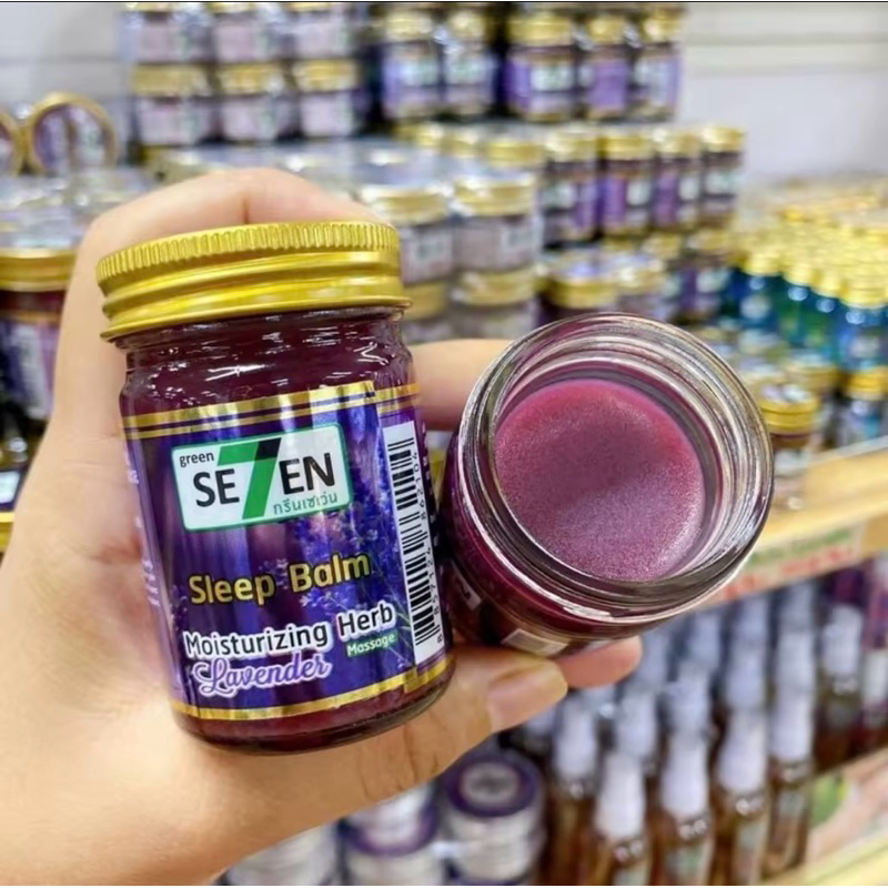 Green Seven บาล์มนวดลาเวนเดอร์ Sleeping Balm Moisturizing Herb Massage ...