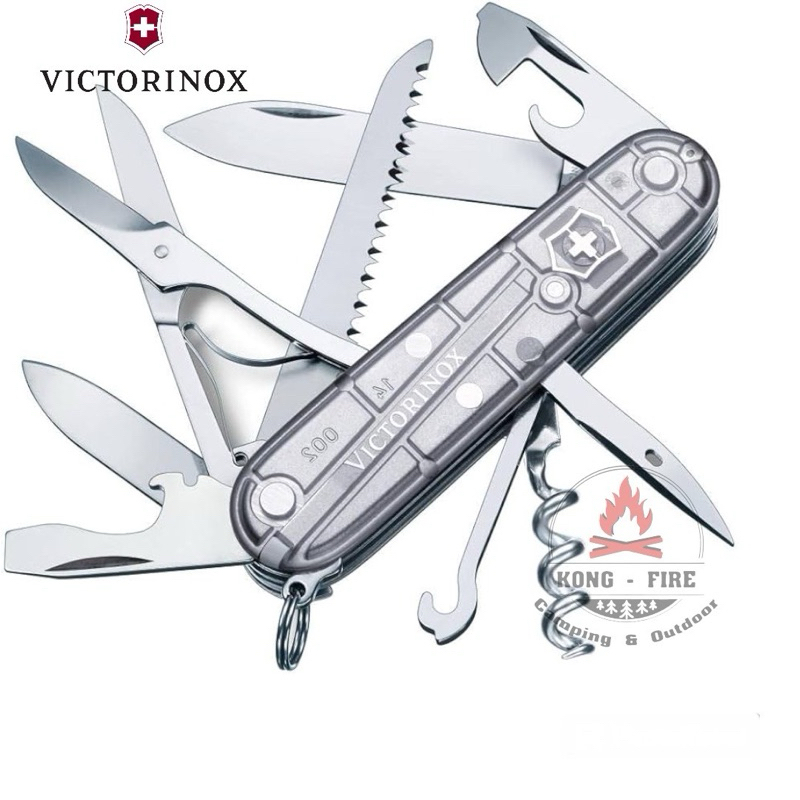 มีดพับVictorinox huntsman Silvertech Swiss Made | Shopee Thailand