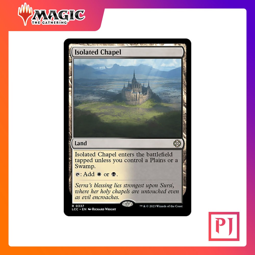 [MTG] Isolated Chapel [LCC] [LAND] [RARE] [NORMAL] [ENG] (การ์ดเมจิค ...
