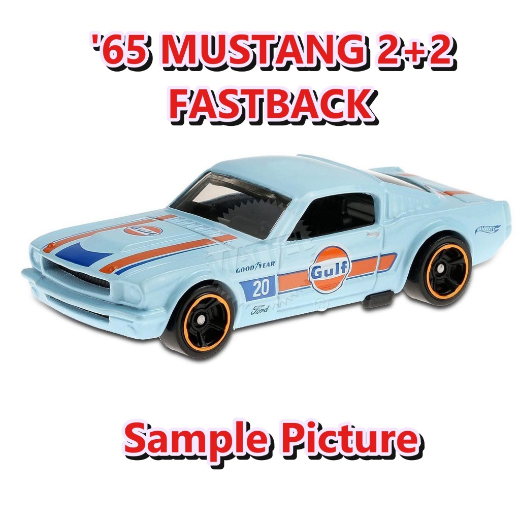 รถของเล่น รถเหล็ก HOT WHEELS '65 FORD MUSTANG 2X2 FASTBACK GULF SPEED ...