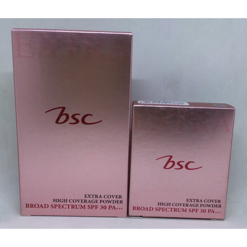 BSC Extra Cover High Coverage Powder (ชมพู)ผลิตปี20 | Shopee Thailand