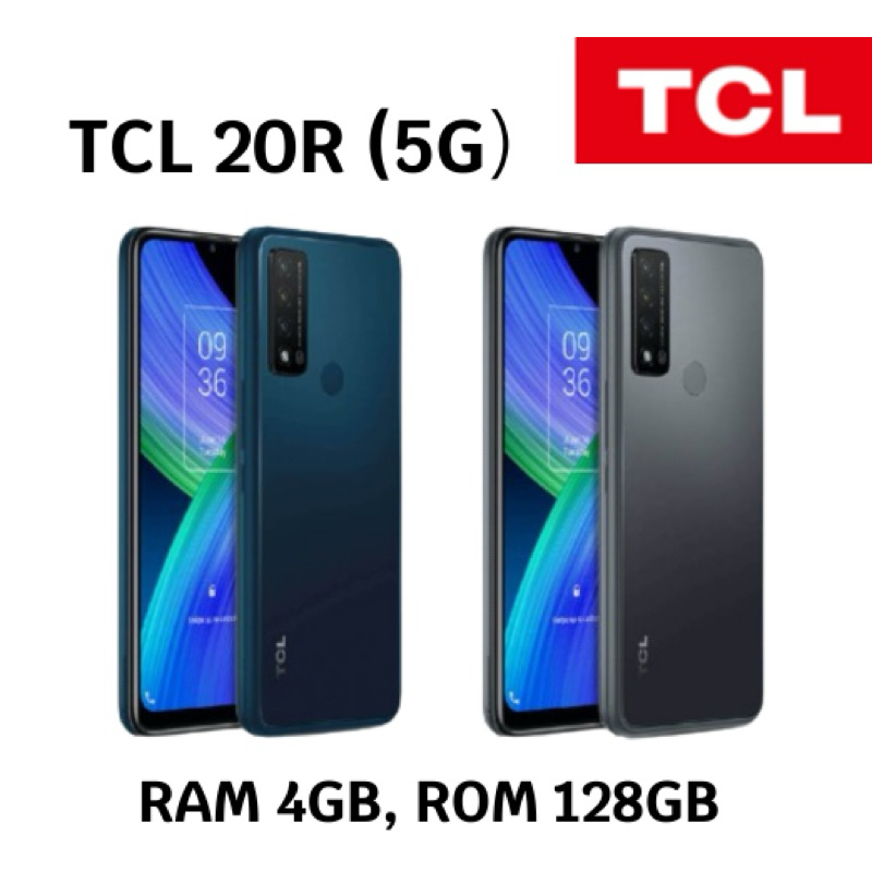สมาร์ทโฟน TCL 20 R 5G - ทีซีแอล RAM 4GB, ROM 128GB ใช้ได้ทุกระบบรับรอง5Gเครื่องใหม่เคลียร์สต๊อก ...