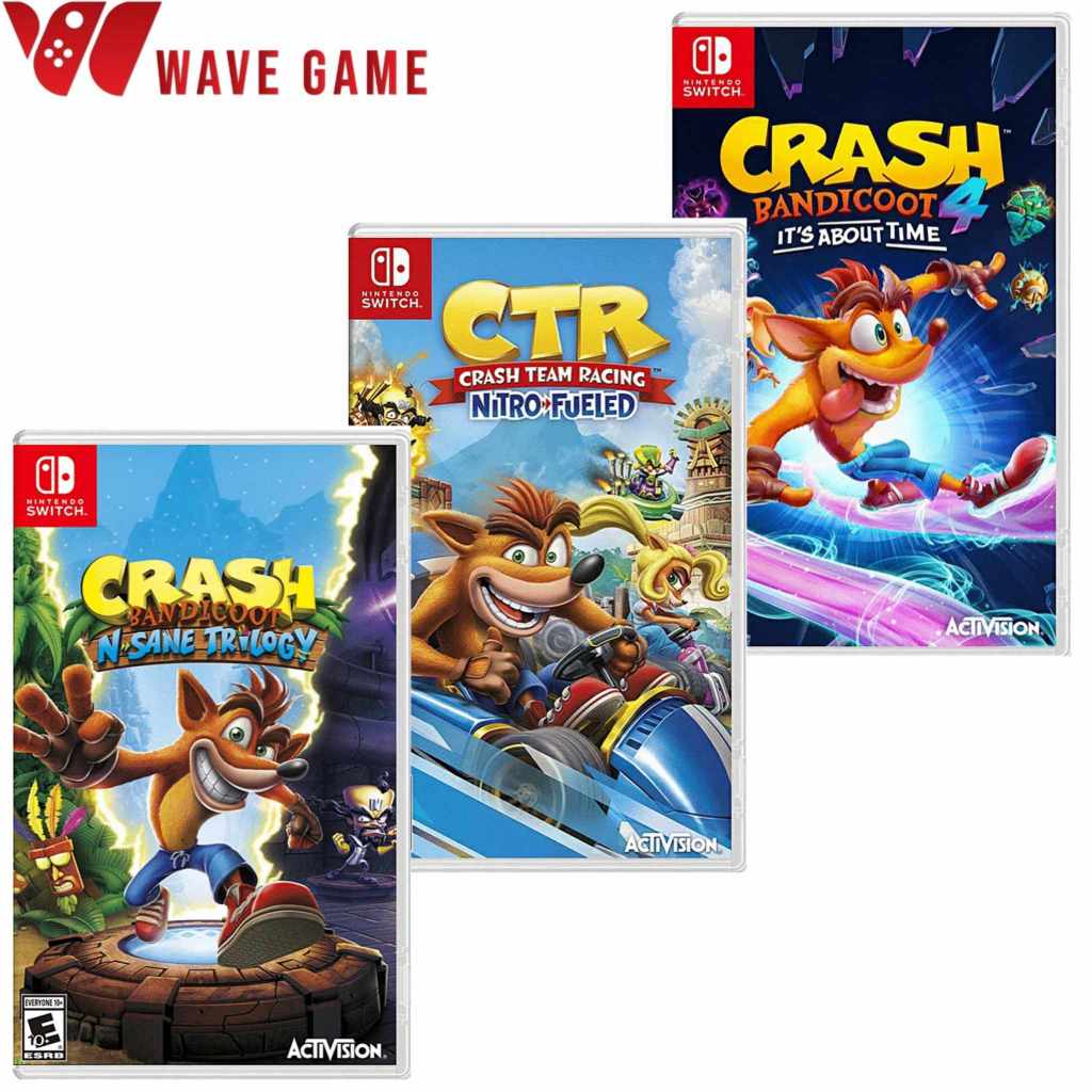 nintendo switch crash bandicoot ( english ) | Shopee Thailand