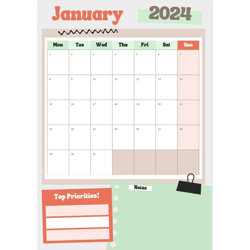 digital planner ปี 2024 2567 | Shopee Thailand