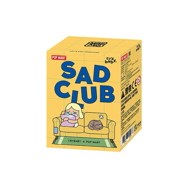 ***พร้อมส่ง CRYBABY Sad Club Series ของใหม่ แกะเช็คการ์ด ไม่แกะซอง ...